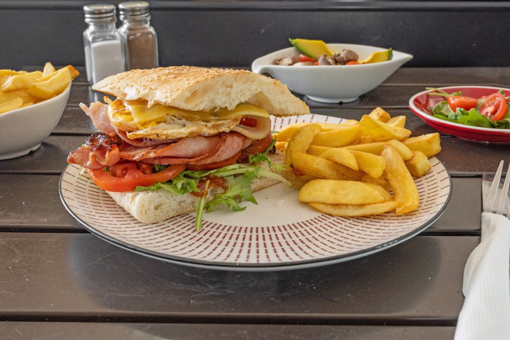 Deluxe Brekky Burger